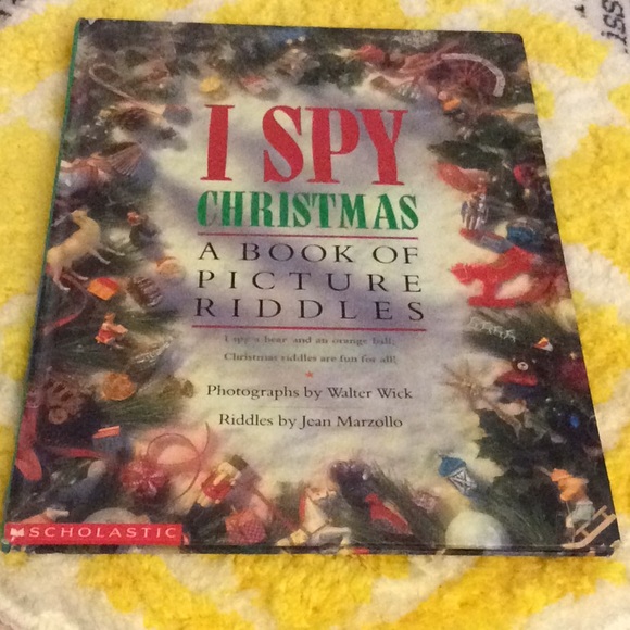 Toys | I Spy Christmas Book 1992 | Poshmark